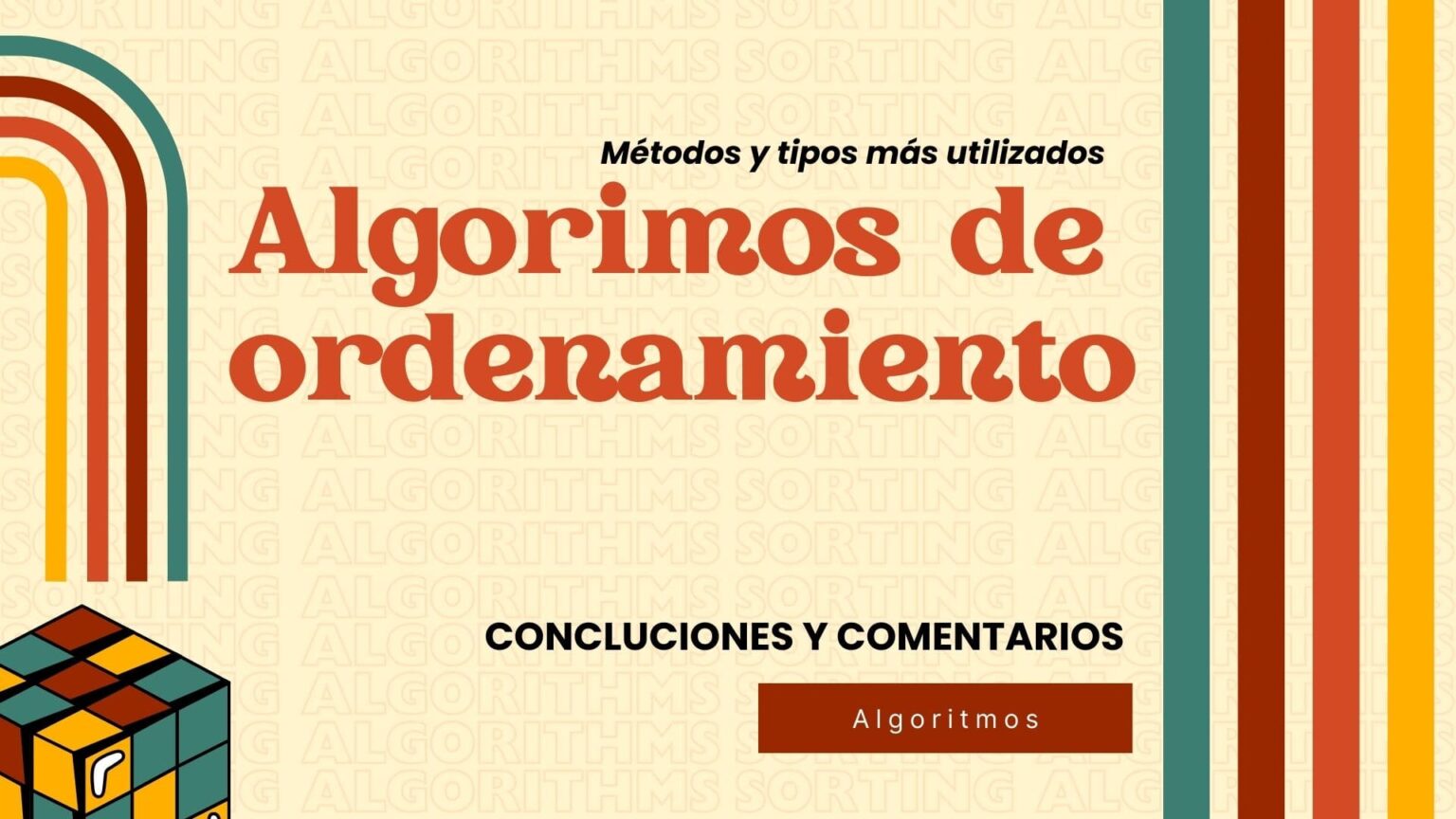 ¿Cuáles son los mejores algoritmos de ordenación?