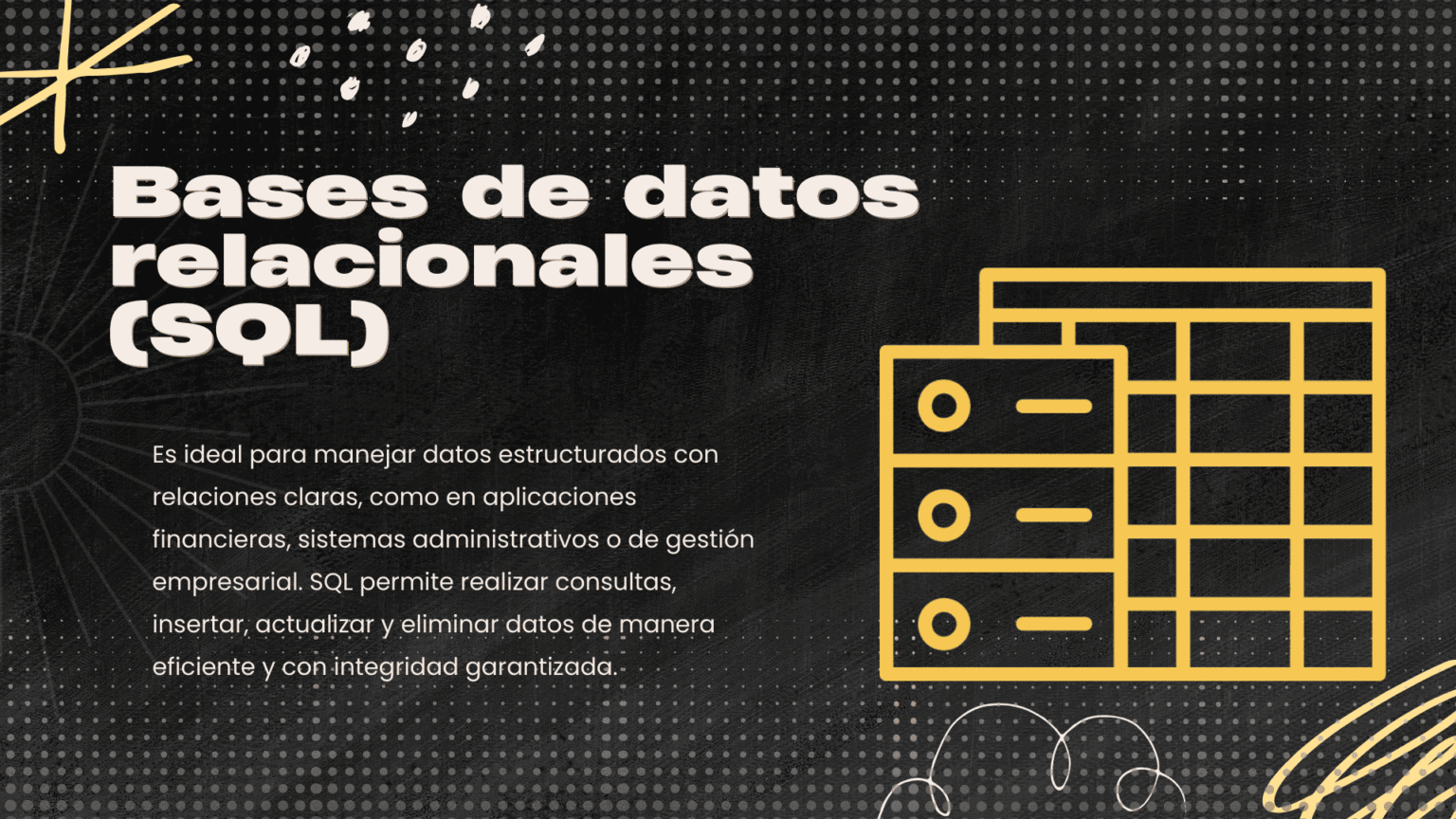 Bases de datos y SQL: qué son, tipos y ejemplos claros